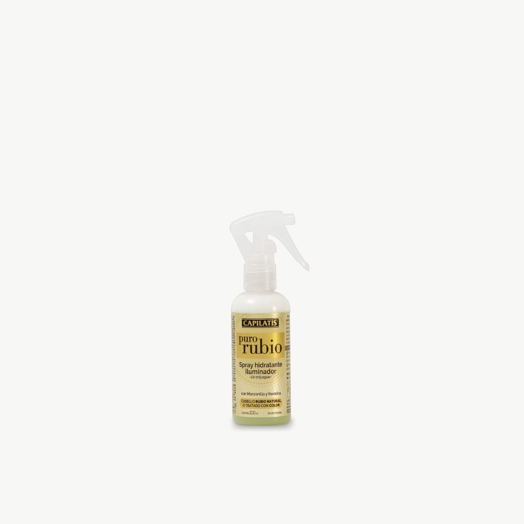 Spray Hidratante Iluminador Puro Rubio – Capilatis Argentina